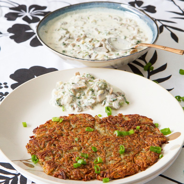 Swiss Potato Rösti – Sizzle and Drizzle