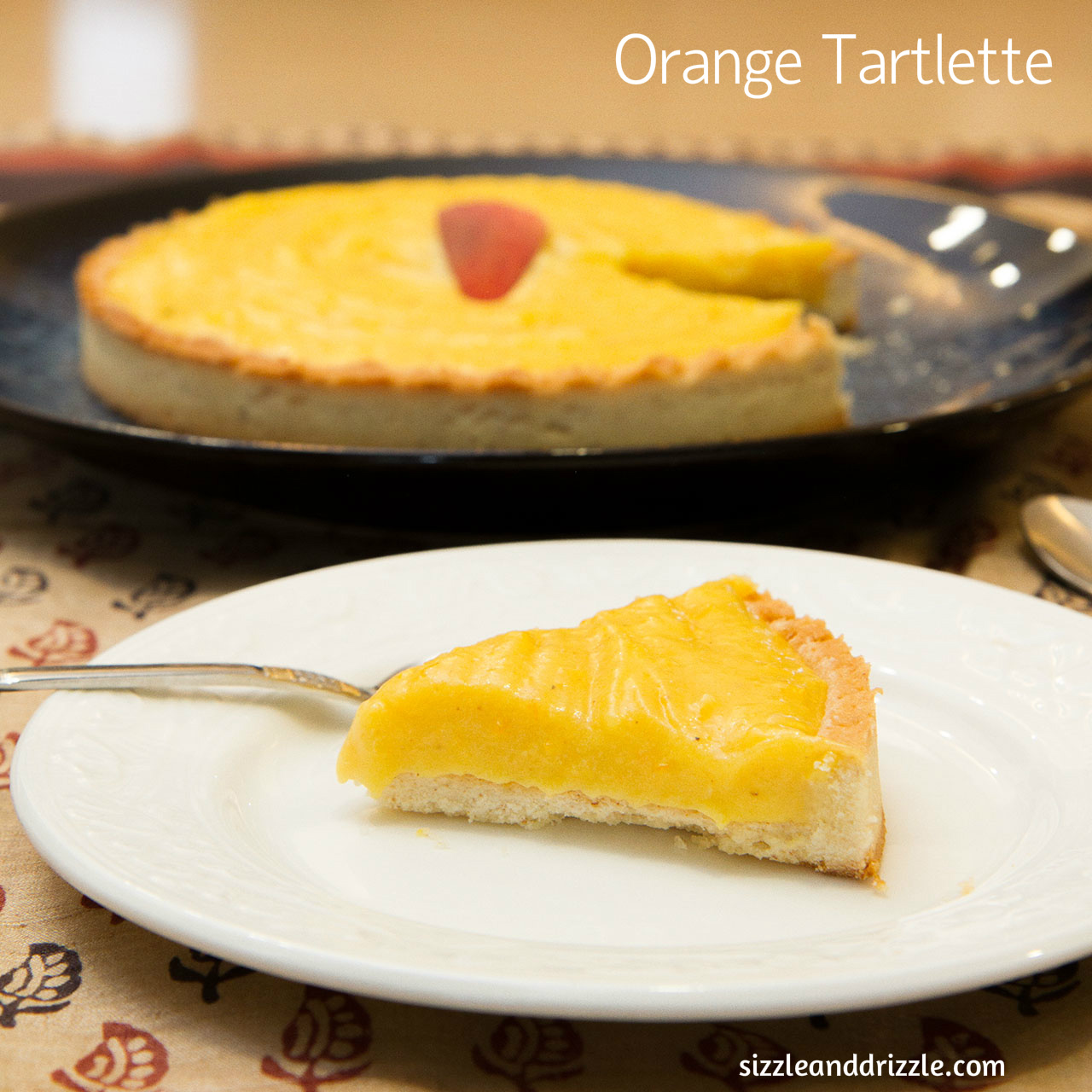 Orange Tartlettes with orange cream – Sizzle and Drizzle