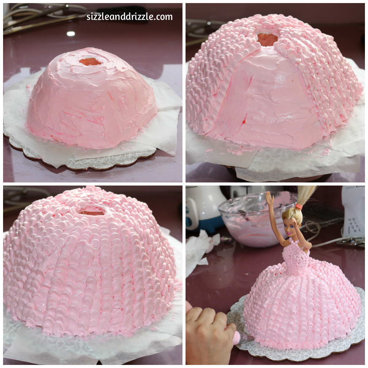 Barbie Cake / Doll Cake – Sizzle and Drizzle