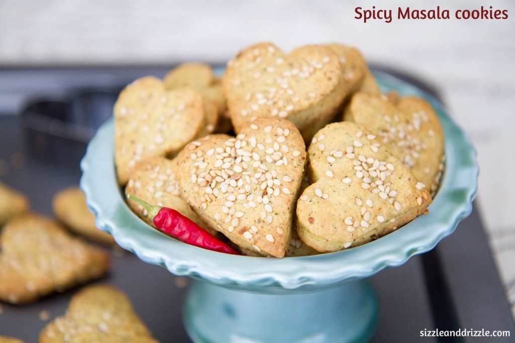 Spicy Crisp Masala Cookies – Sizzle and Drizzle